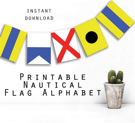 Printable Nautical Flags