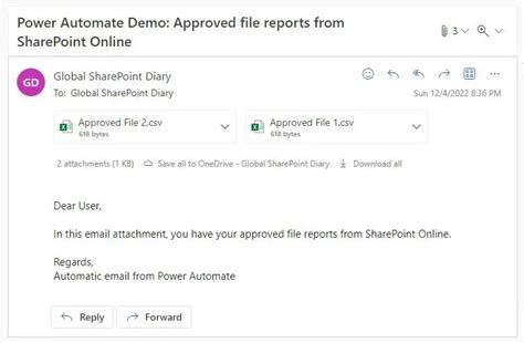 Instantly Using Power Automate Create Csv File And Send Email Attachment Global Sharepoint