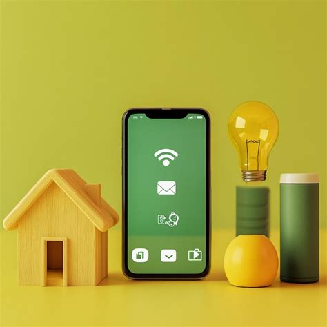 Smartphone Showing A Wireless Connection Icon Premium Ai Generated Image
