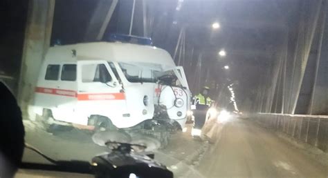 В ДТП со «скорой на Императорском мосту пострадали пять человек Улпресса все новости Ульяновска