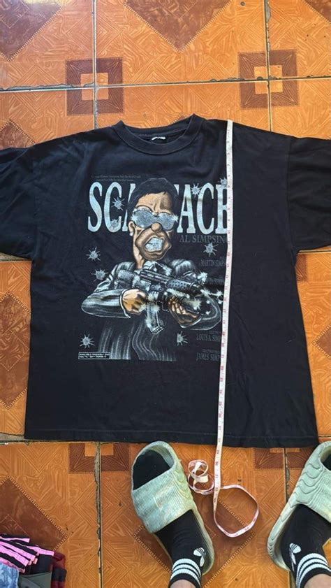 Scarface X Simpsons Mens Fashion Tops And Sets Tshirts And Polo Shirts