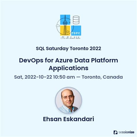 Toronto Data Professionals Community On Linkedin Torontodpc Sqlsat