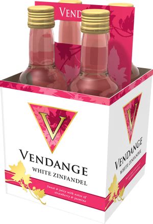 Vendange White Zinfandel Nv 187 Ml