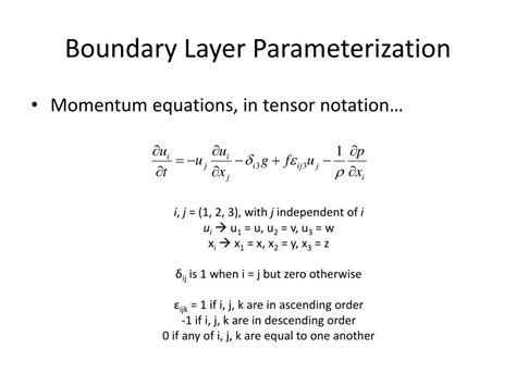 Ppt Boundary Layer Parameterization Powerpoint Presentation Free