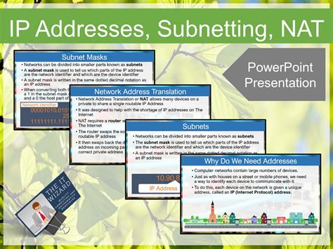Ip Addresses Subnetting And Nat Lesson Presentation Teaching Resources
