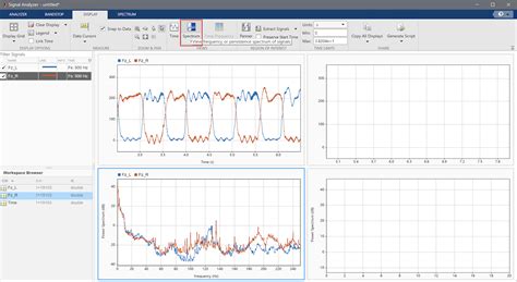 Matlab Signal Analyzer 信号分析 萤火