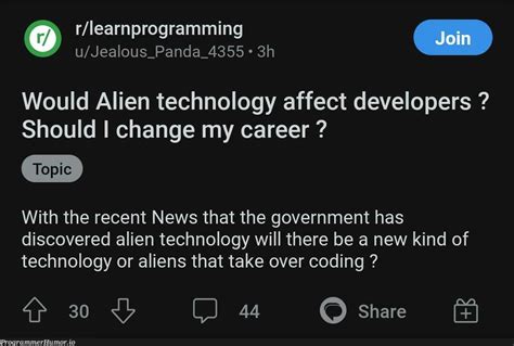 who will take our jobs first ai or the alien overlords ·