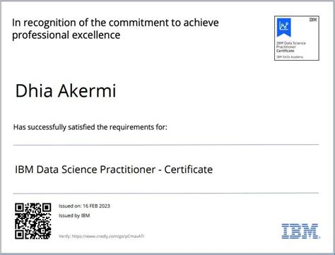 Dhia Akermi On Linkedin Neverstoplearning Ibm Datascience Machinelearning Python