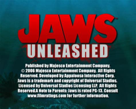 Jaws Unleashed Download 2006 Puzzle Game