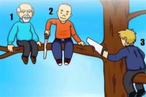 Puzzle Tree Cutting Social Personality Quiz New Idea