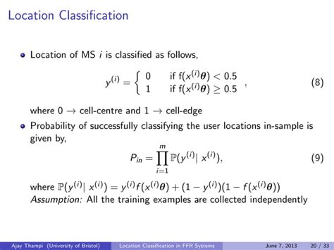 Location Classification In Fractional Frequency Reuse Ffr Based