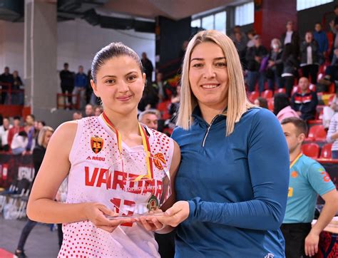 Ања Начевска е МВП на завршниот турнир од М18 лигата во женска конкуренција КФСМ