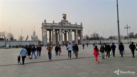 모스크바에 성큼 다가온 봄 날씨