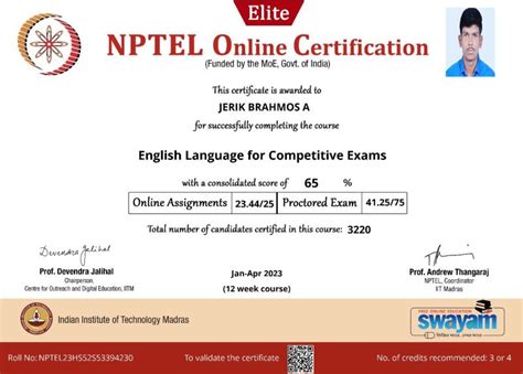 Jerik Brahmos On Linkedin English Nptel