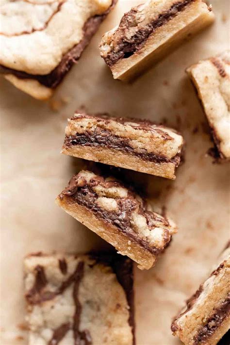 Delicious Nutella Cookie Bars Recipe