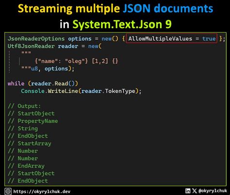 🇺🇦 oleg kyrylchuk on linkedin jsonreaderoptions introduces a new allowmultiplevalues option in…
