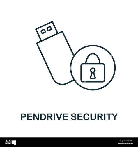 Cyber Security Line Icon Simple Element From Internet Security
