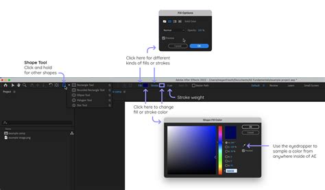 ae fundamentals shape layers