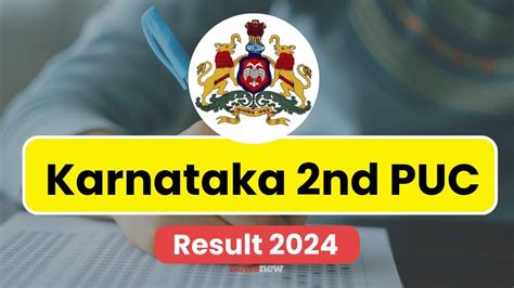 Karnataka PUC II Result 2024 KSEAB 2nd PUC Result Today On Karresults Nic In NewZNew