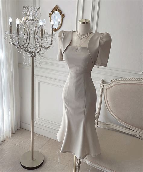 보나엘 머메이드 롱원피스 결혼식 데일리룩 하객룩 행사룩 데이트룩 파티룩 오피스룩 브라이덜샤워 돌잔치 돌잔치원피스 셀프웨딩 웨딩촬영 머메이드원피스