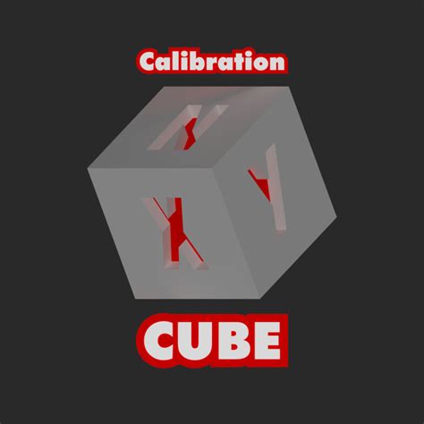3d Printable Calibration Cube 20 Mm By Siarhei