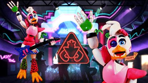 Fnaf Security Breach Animatronics Chica Rubybilli