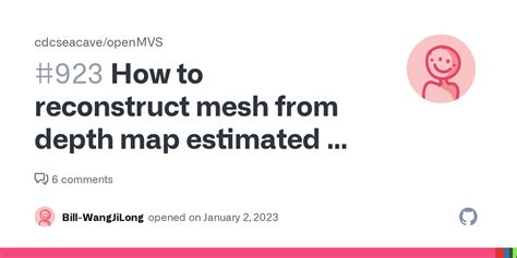 How To Reconstruct Mesh From Depth Map Estimated By Mvsnetfocus On How To Write A Dmap File