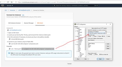 Configure A Ssh Tunnel Using Putty To Connect To A Aws Ec2 Instance