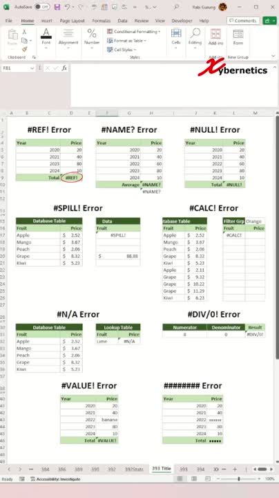 Ref Ref Name Name Null Spill Spill Calc N N N Div Div Value Xybernetics Inc