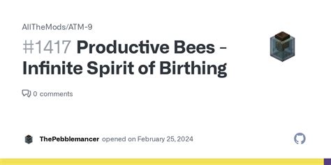 Productive Bees Infinite Spirit Of Birthing · Issue 1417