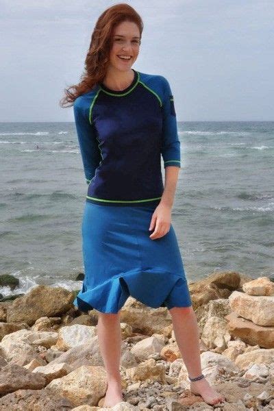 Long Water Skirt Bottoms Modest Hydrochic Modest Swimwear