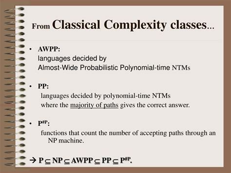 Ppt Quantum Complexity Classes Powerpoint Presentation Free Download