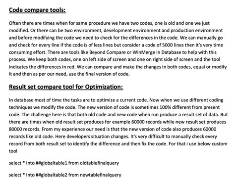 Efficiency Boosting Database Tools NoteXchange