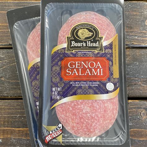 Boars Head Hard Salami At Carlos Snyder Blog
