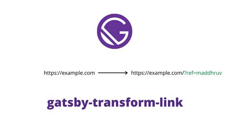 Github Maddhruvgatsby Transform Link Transform Remarkable Links In