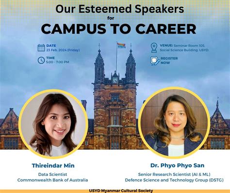 Kyaw Zaw Aung On Linkedin Usyd Mcs Campustocareerevent