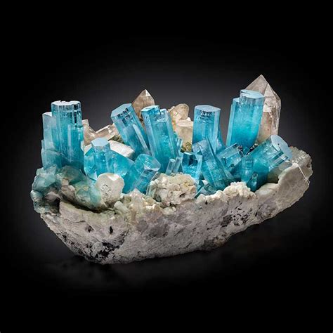Aquamarine King Of Kashmir Fine Minerals International