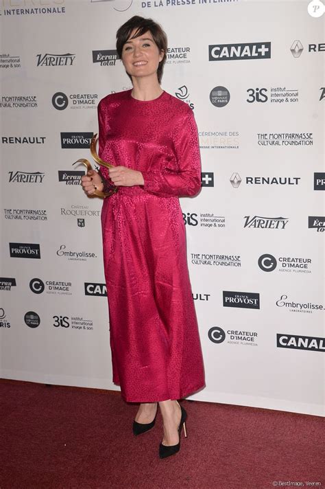 Nina Meurisse Me C R Monie Des Lumi Res De La Presse Internationale L Olympia Paris Le