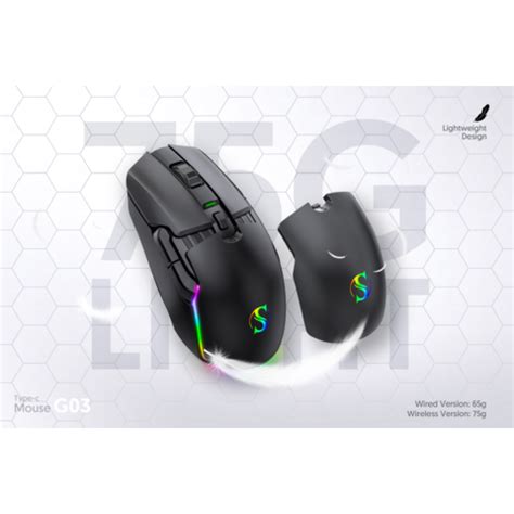 Factory Direct High Quality China Wholesale 6 Key Detachable 2 4g Wired Gaming Mouse Switch