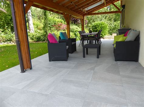 Terrasse En Grès Cérame Ensembles De Meubles Dextérieur Terasse