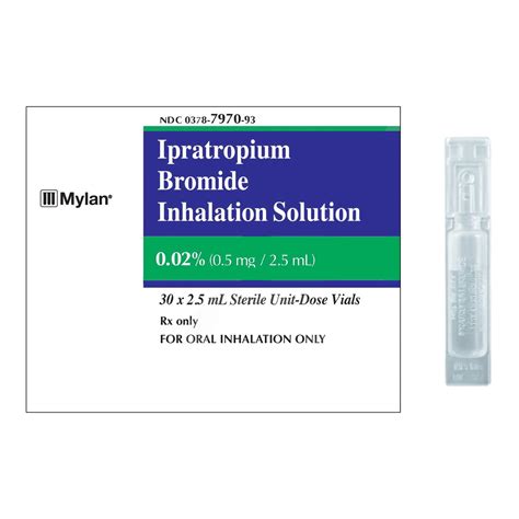 Albuterol Sulfate Nebulizer Solution 0 042 1 25mg 3ml Unit Dose Box 25 Vials