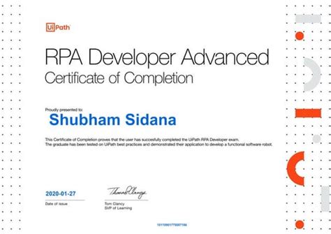 Uipath Rpa Developer Certification Ppt
