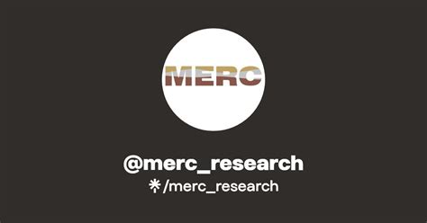Merc Research Twitter Facebook Linktree