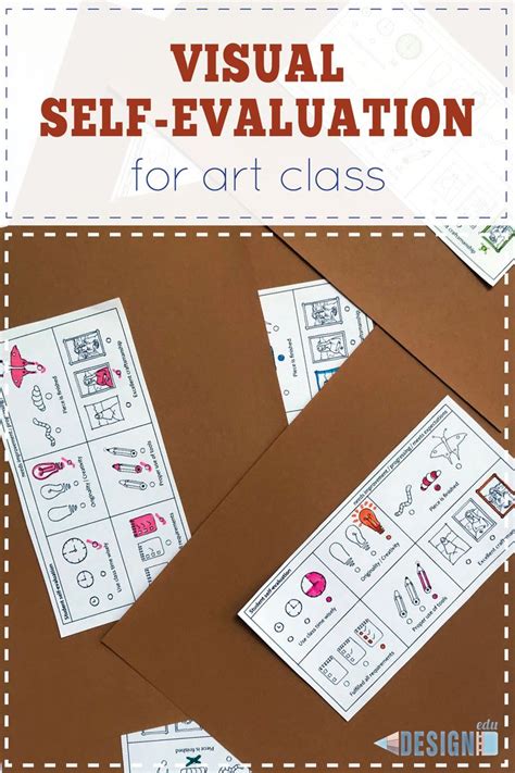 Visual Self Assessment Rubrics For Art Class Assessment Rubric Self Assessment Art Teaching
