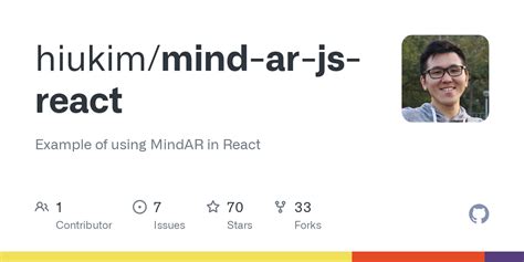 GitHub Hiukim Mind Ar Js React Example Of Using MindAR In React