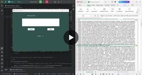 python spamdetection naivebayes machinelearning nlp datascience ai… nurbek suvonov