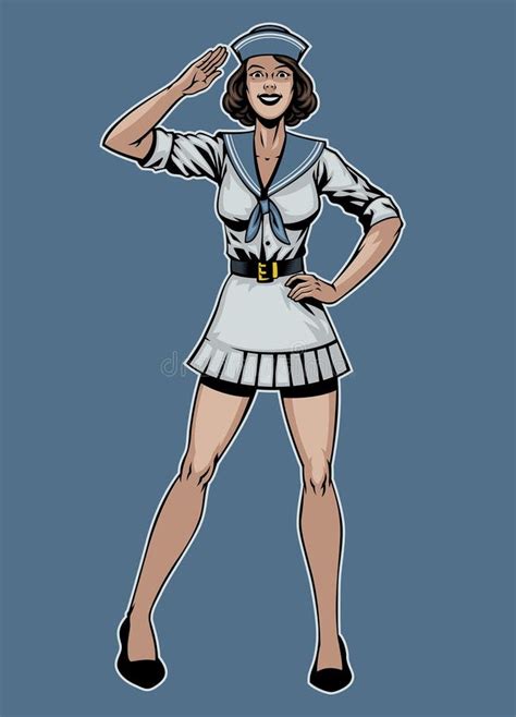 Ww2 Pinup Stock Illustrations 6 Ww2 Pinup Stock Illustrations