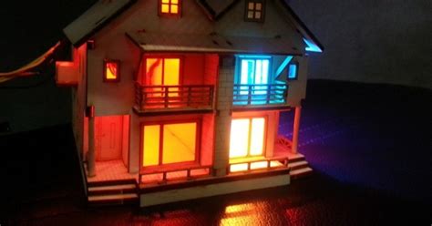 직접 만들어본 스마트 조명 디오라마