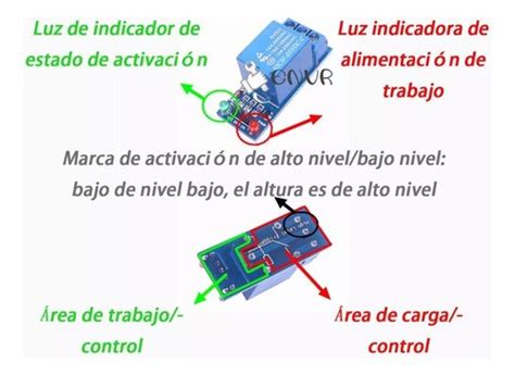 Modulo Relevador Relay 1 Canal 5v Rele Arduino 5 Pzs