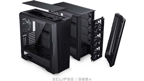 Phanteks Eclipse G500a Premium Mid Tower Powerhouse Chassis Now Available